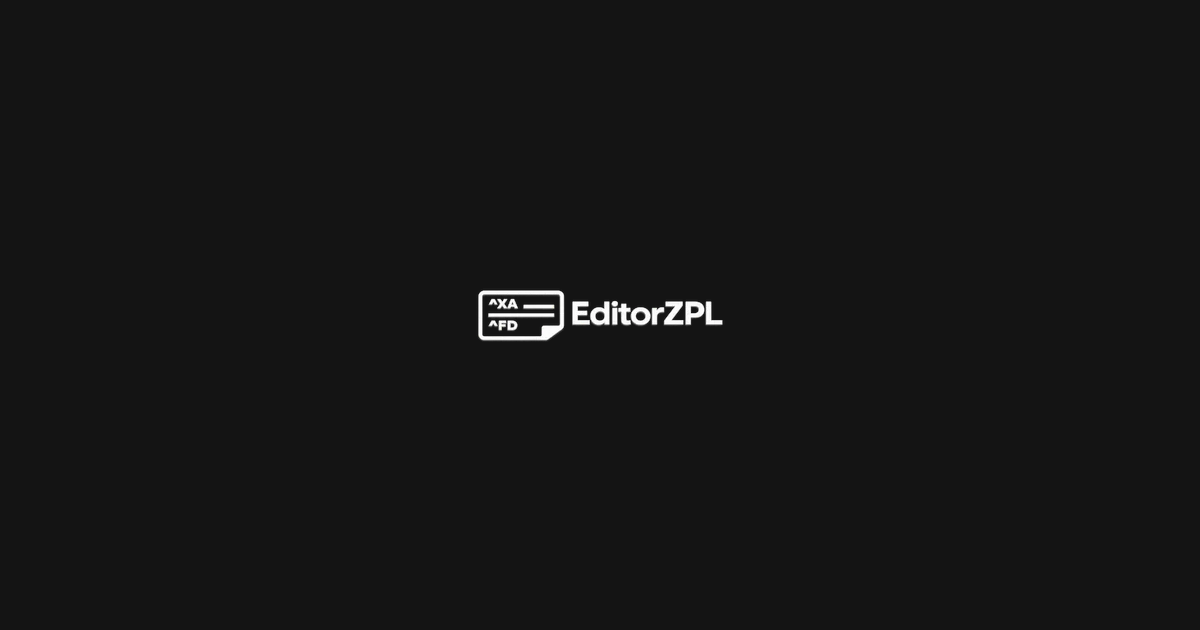 Visual ZPL Editor | Design and export Zebra labels